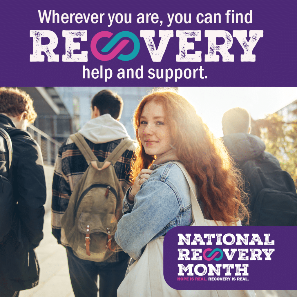 September is Recovery Month - Sir David Martin Foundation